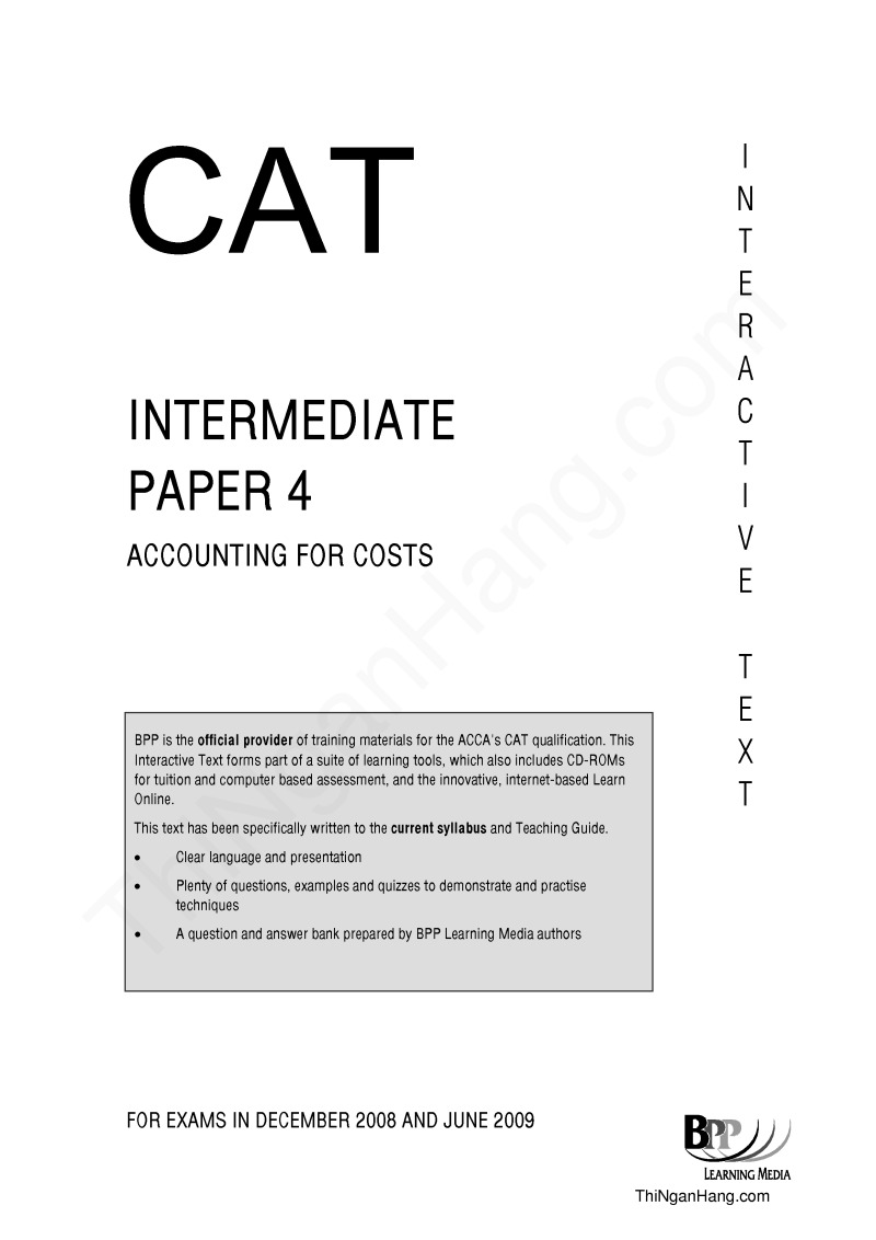 Giáo trình CAT: T4