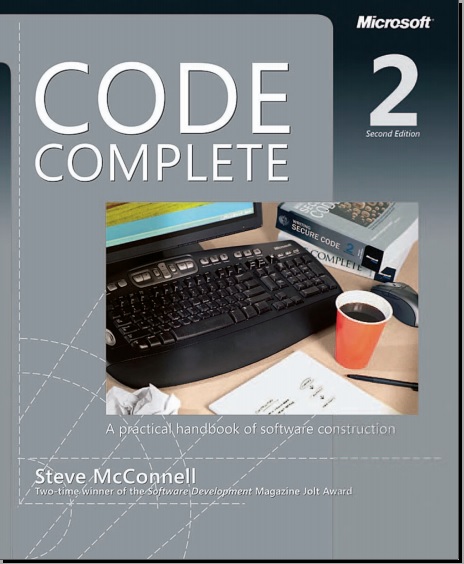 Cuốn sách tiếng Anh cho dân lập trình - Code complete 2